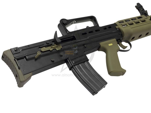 WE High Power British SA80 L85 GBB Rifle Open Chamber : Airsoft Guns ...