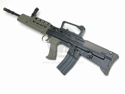 WE High Power British SA80 L85 BK-C GBB Rifle Open Chamber : Airsoft ...